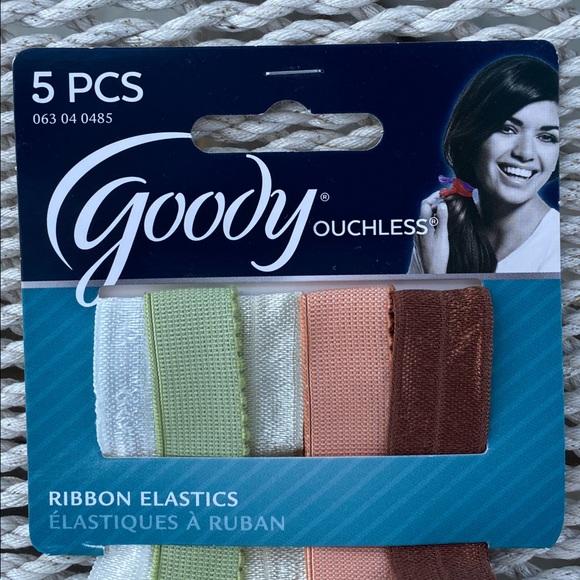 Goody | Accessories | Nwt Goody Ouchless Ribbon Hair Elastics | Poshmark